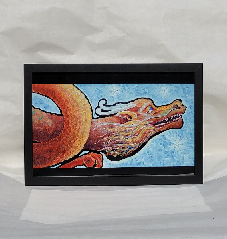 The Sophia Dragon : Sacred Artwork - ART PRINT - Etsy