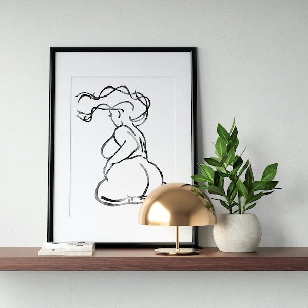 Fat Woman Art - Etsy