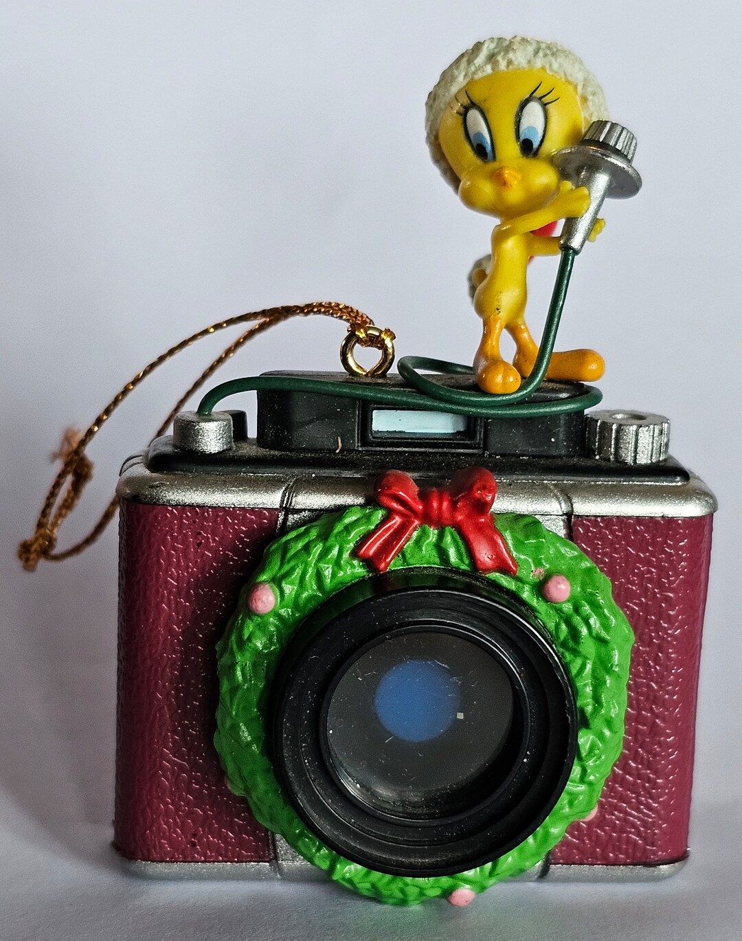 Vintage Looney Tunes Tweety Bird on Camera Ornament - Etsy