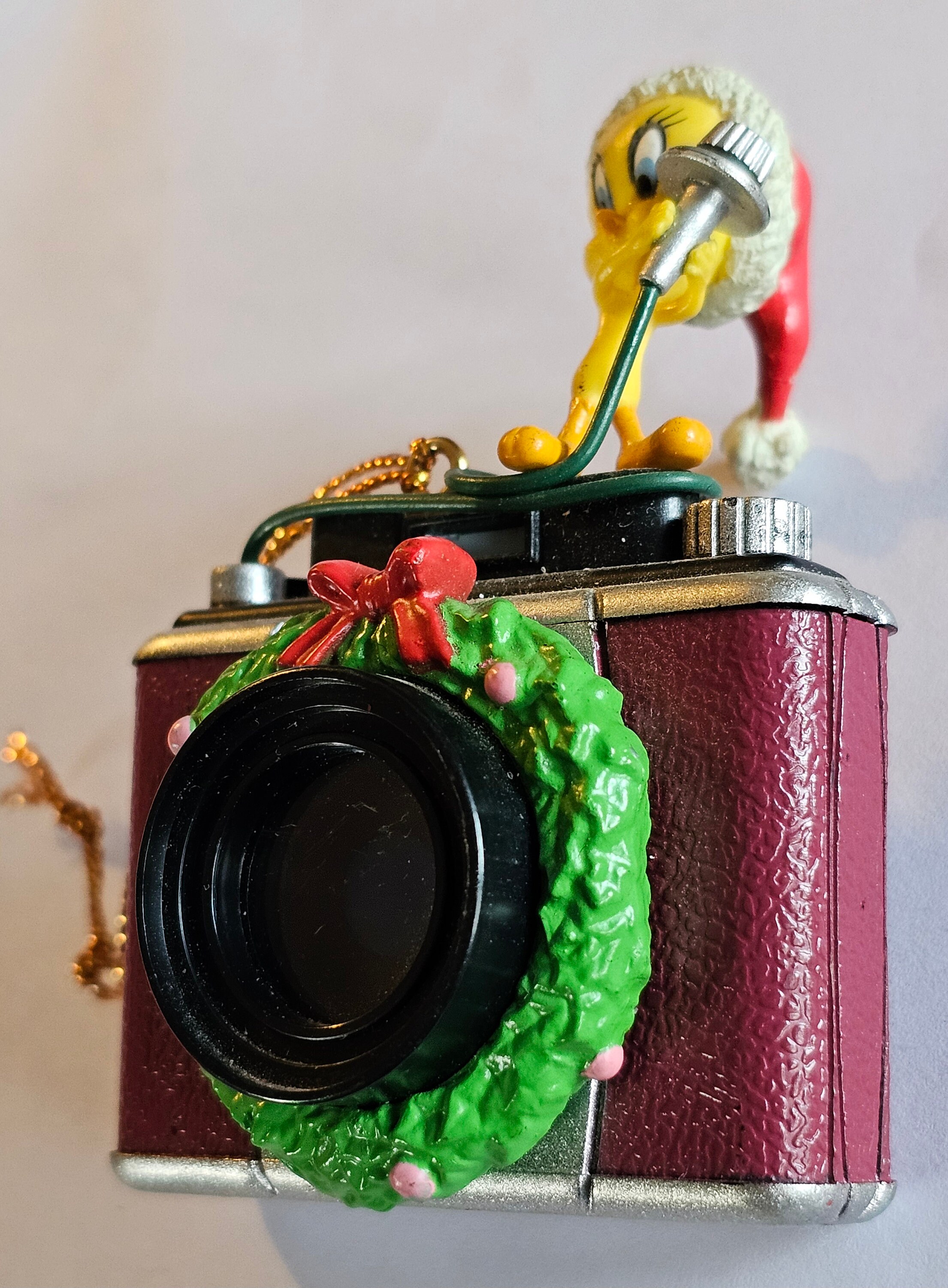 Vintage Looney Tunes Tweety Bird on Camera Ornament - Etsy