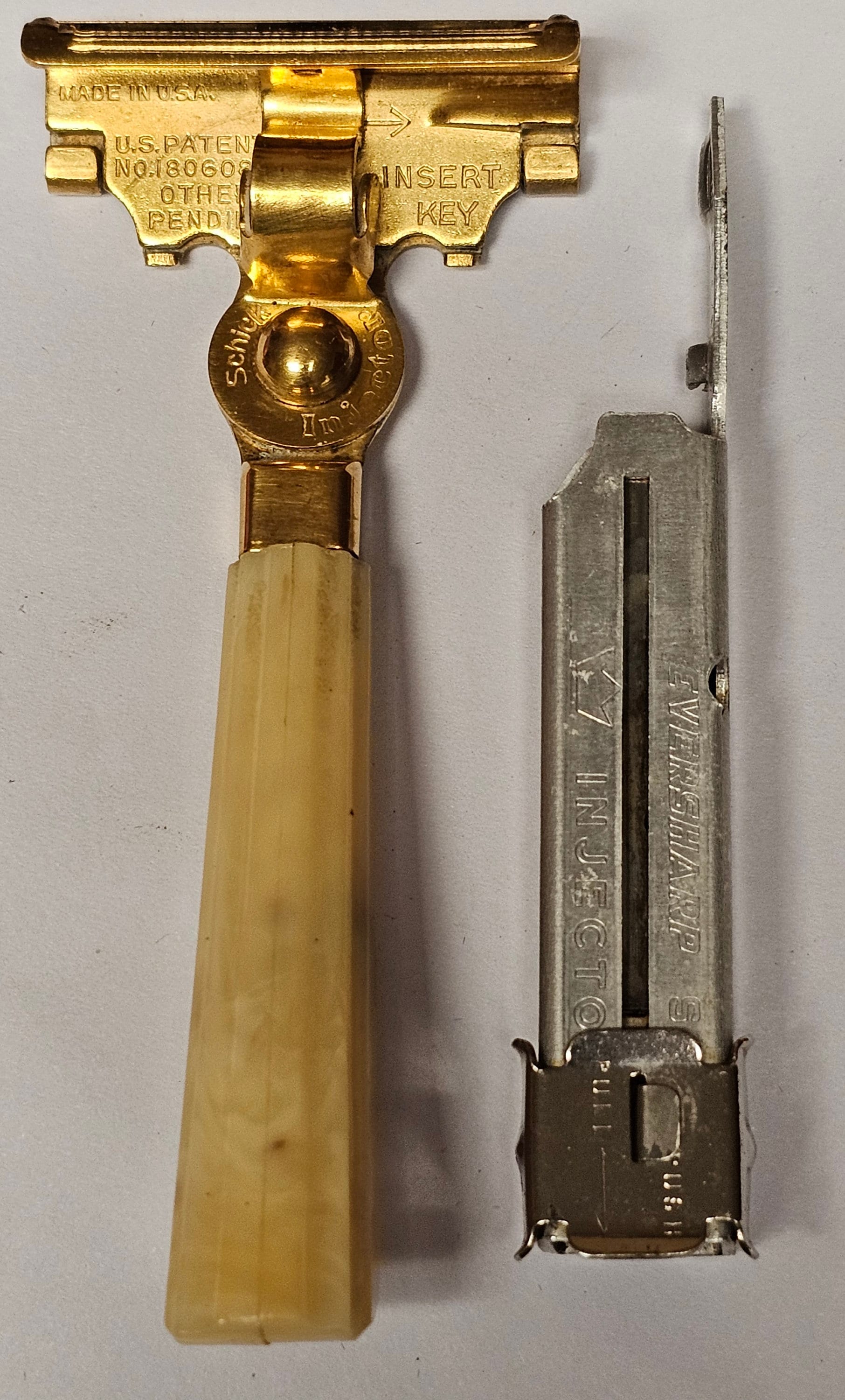 Vintage Schick Injector Razor - Etsy