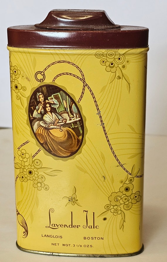 antique art deco powder - Gem