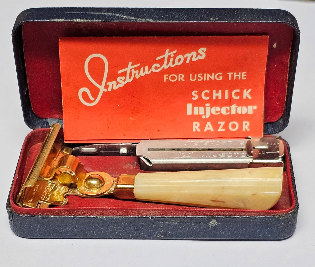 Vintage Schick Injector Razor - Etsy