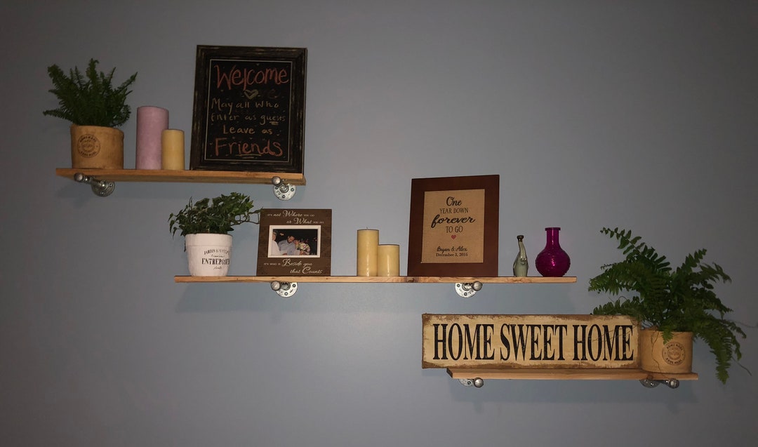48” Natural Cedar Shelf - Etsy