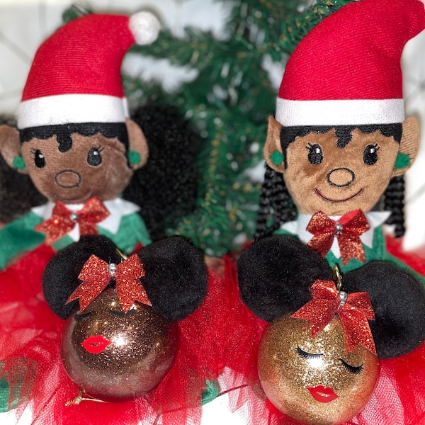 Black Elf on the Shelf Doll - Etsy