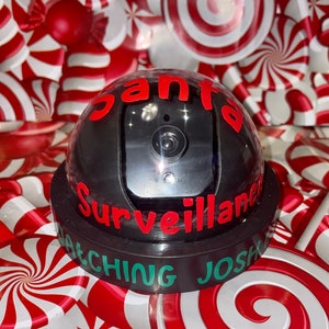 Personalized Santa Cam, Santa Surveillance Camera, Custom Santa Spy Cam ...
