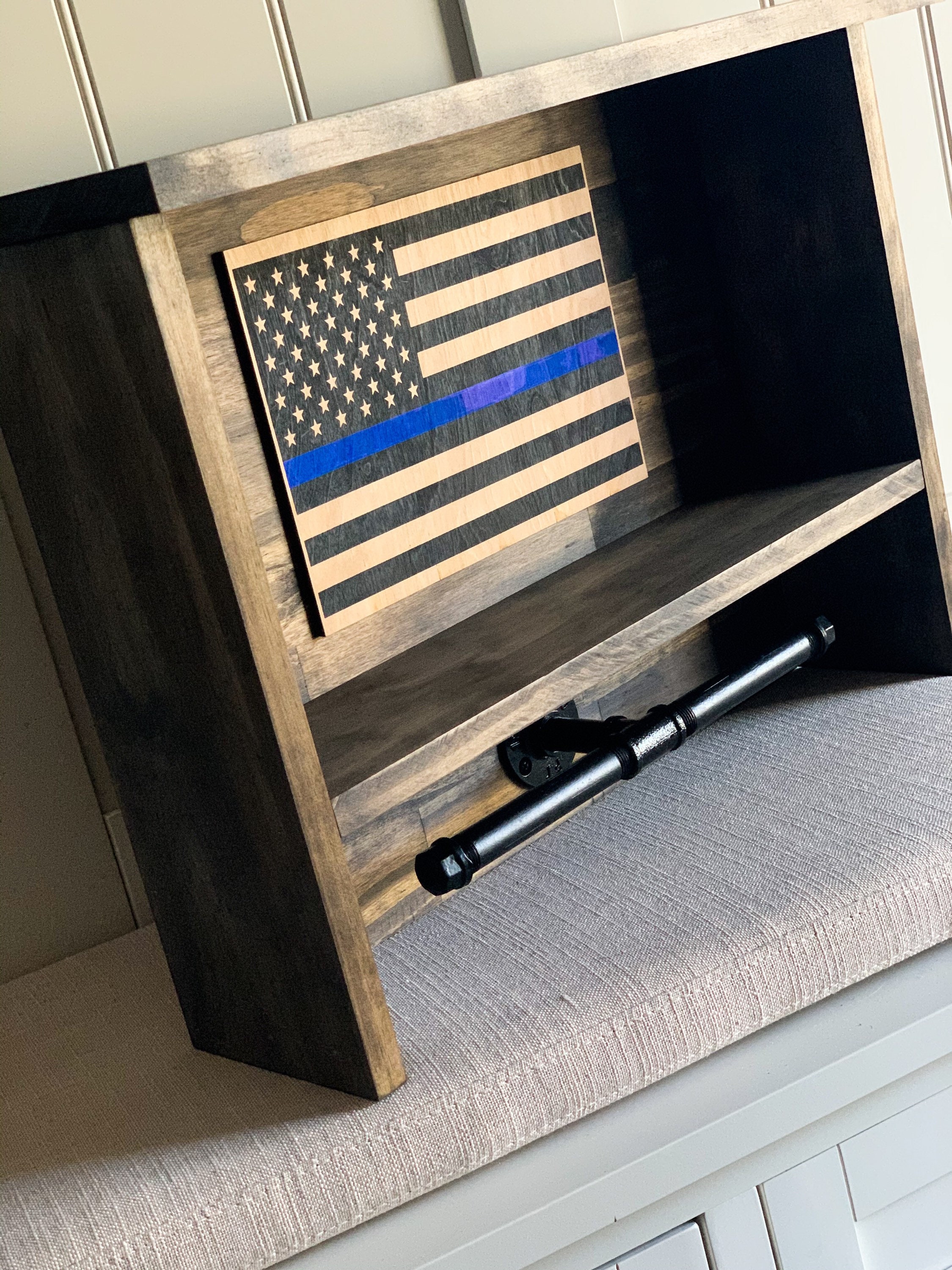 Custom Police Gear Hanger With Vest Hanger and Hat/belt Hanger - Etsy