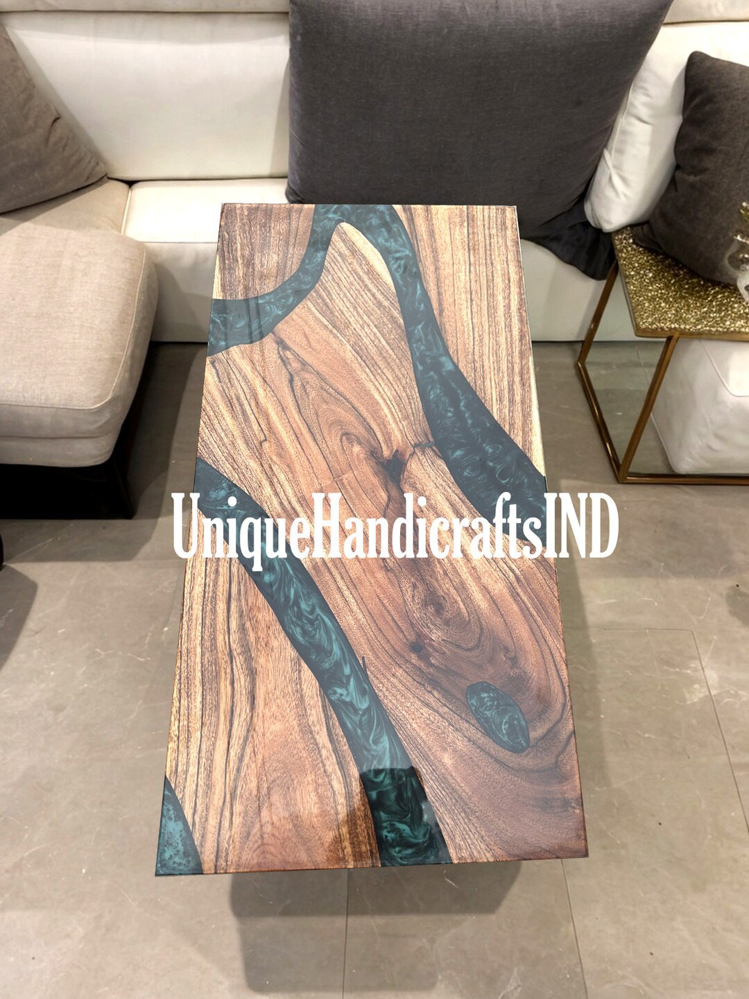 Epoxy Resin Table, Console Table, Entry Way Table, Home Decoration ...