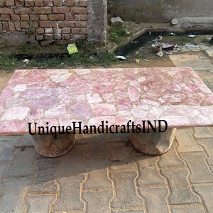 Rose Quartz Counter Top /dining Table Top / Quartz Dining Table/pink ...
