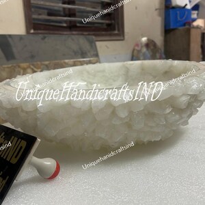 Quartz Crystal Sink - Luxury Gemstone Vanity Basin - Unique Natural ...