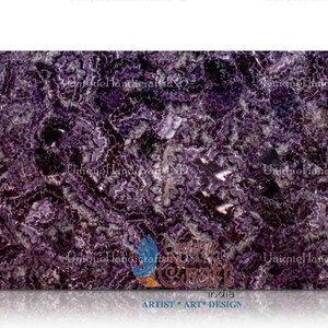 Amethyst Gems Stone Slab Counter Top Random Work Buffet Table - Etsy