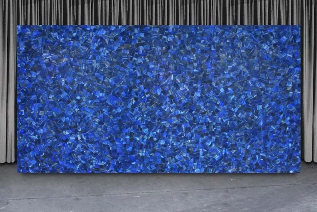 Lapis Slabs Blue Stone Counter Top Blue Lapis Lazuli Slab - Etsy