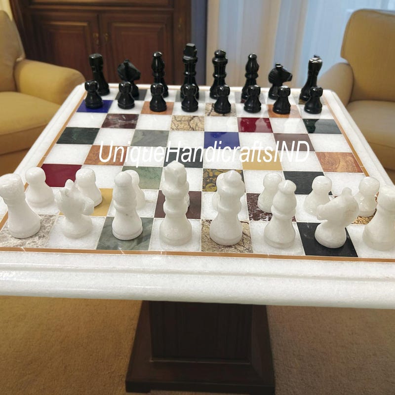 Stone Chess Set - Etsy