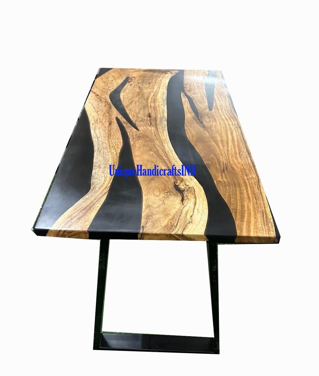 Resin Table, Live Edge Epoxy Table, Walnut Epoxy Table - Etsy