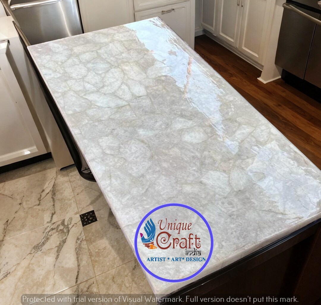 Agate Countertop Slab, Agate Table Top, Kitchen / Office / Hallway ...