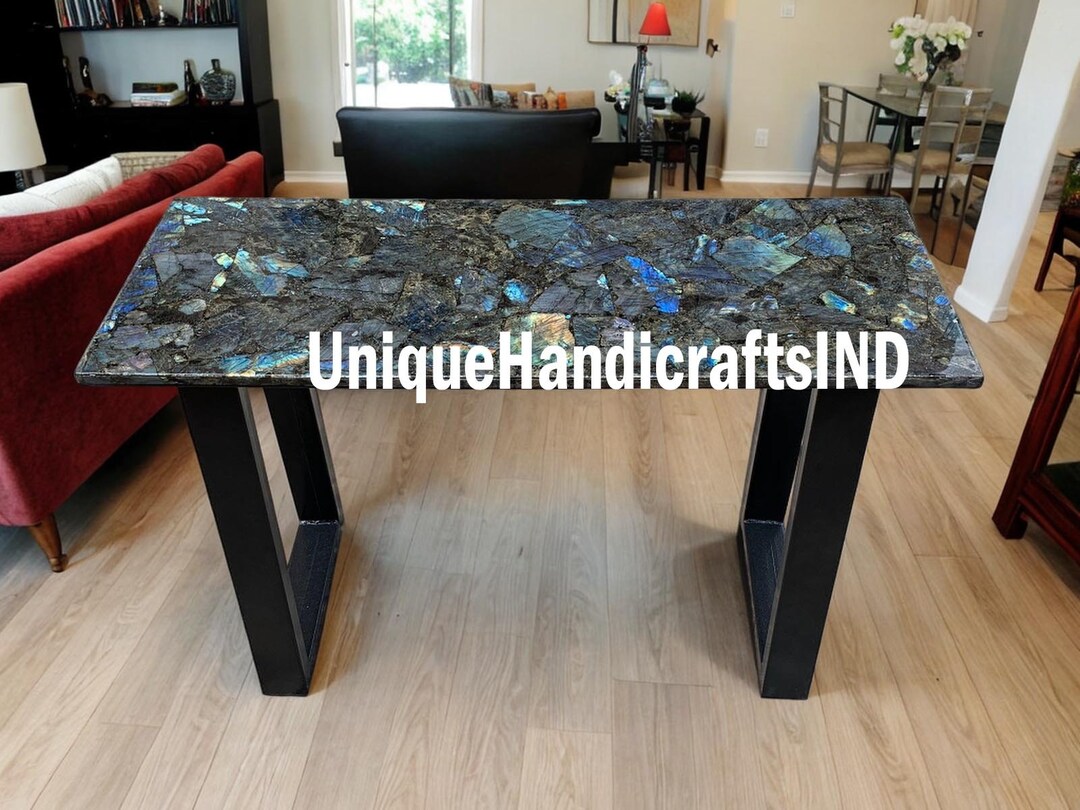Labradorite Console Table Top Statement Piece for Your Home & Office ...
