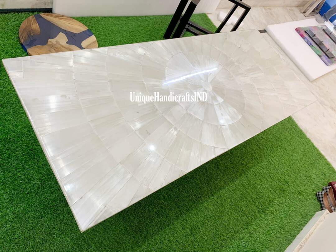 Selenite Table Top,selenite Coffee Table Top,selenite Table Top ...