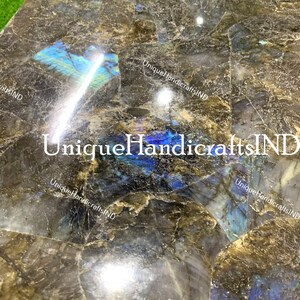 Agate Table Top, Labradorite Countertop, Coffee Table Desk, Center Dine ...