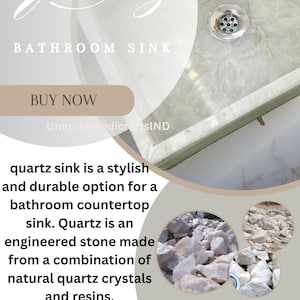 Quartz Sink / Stone Wash Basin / Natural Agate Sink / Wash Basin ...