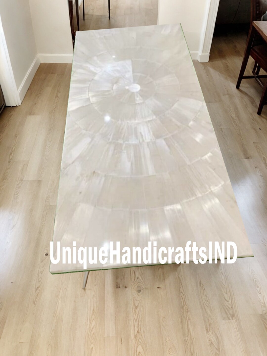 Selenite Table Top, Selenite Center Table Top, Selenite Coffee Table ...