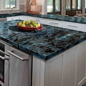 Labradorite Kitchen Slab Agate Table Top Kitchen Counter Top - Etsy