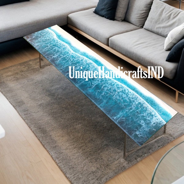 Resin Ocean Table - Etsy