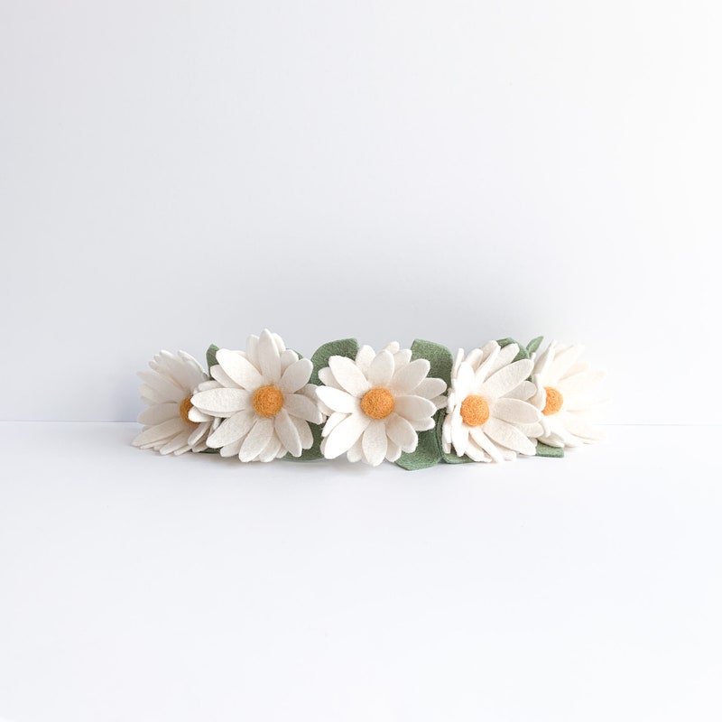 Daisy Flower Crown - Etsy