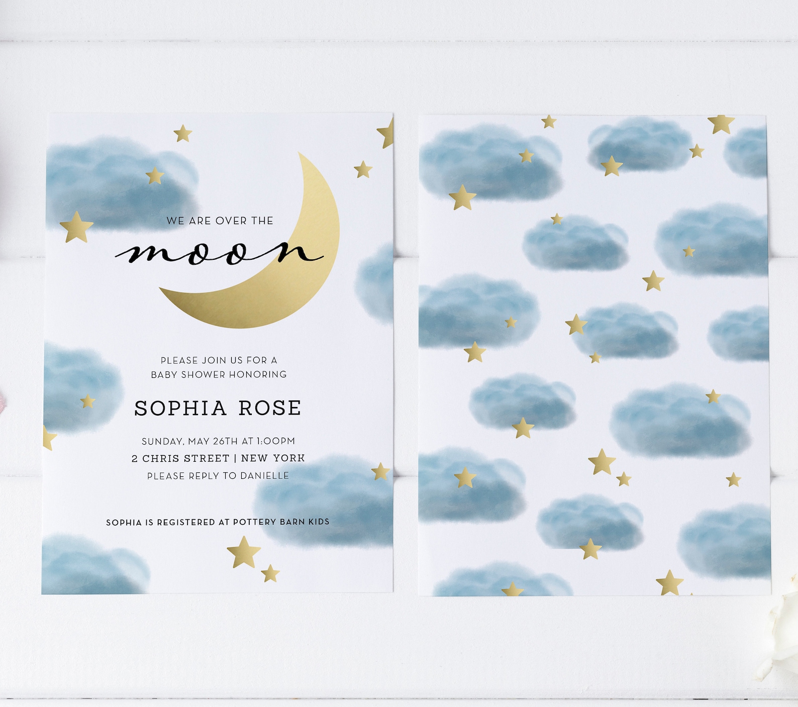 Over the Moon Baby Shower - Etsy