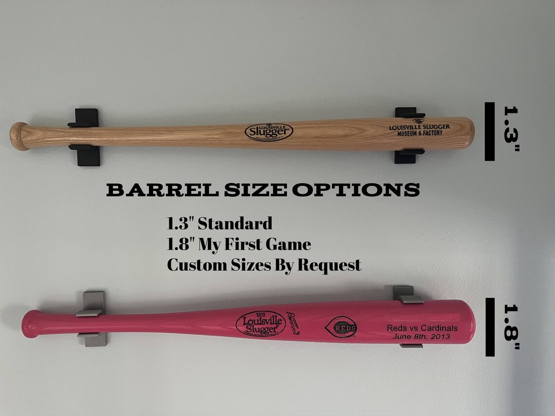 Mini Bat Wall Display Mount set of 2 - Etsy