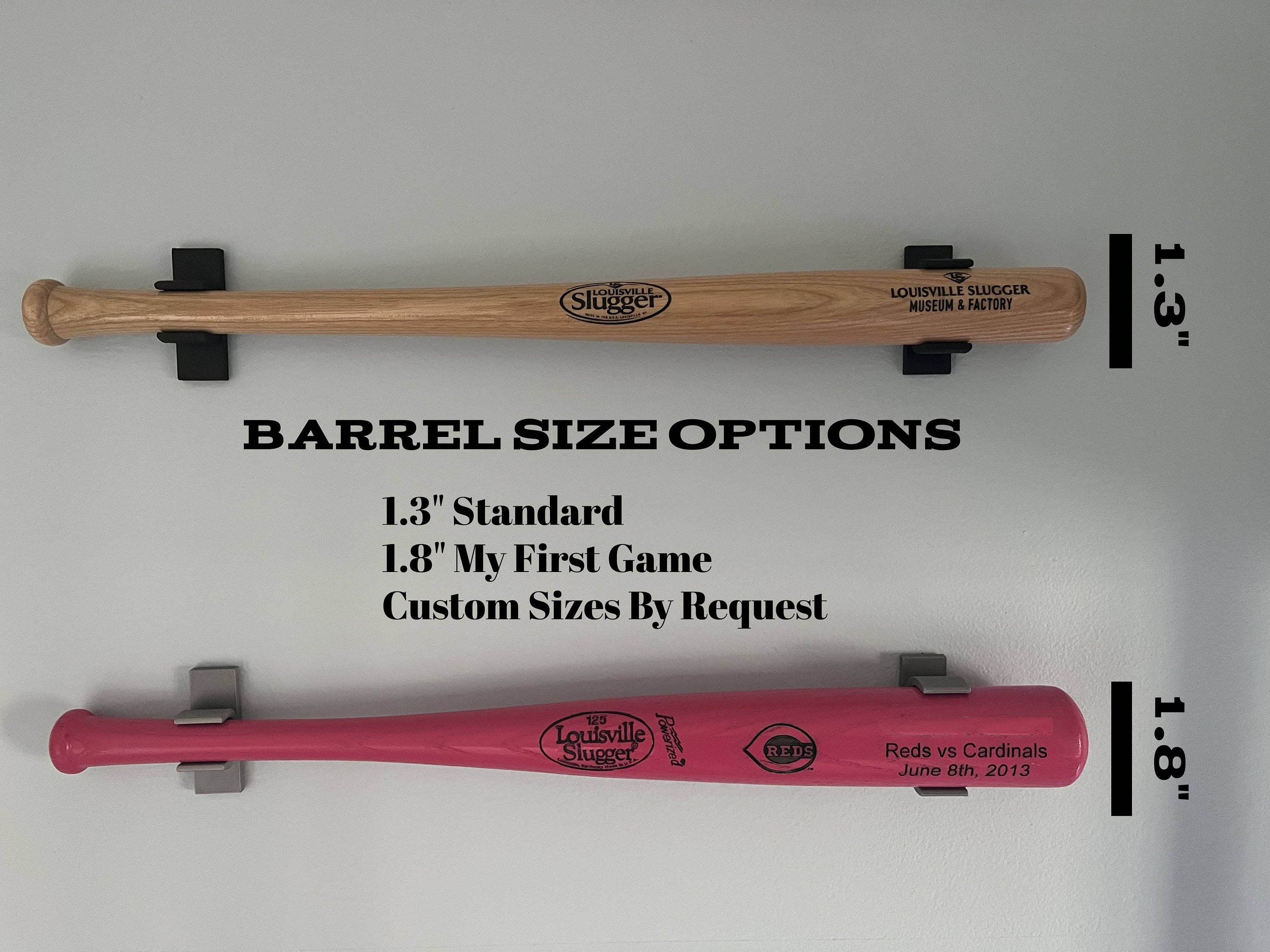 Mini Bat Wall Display Mount set of 2 - Etsy