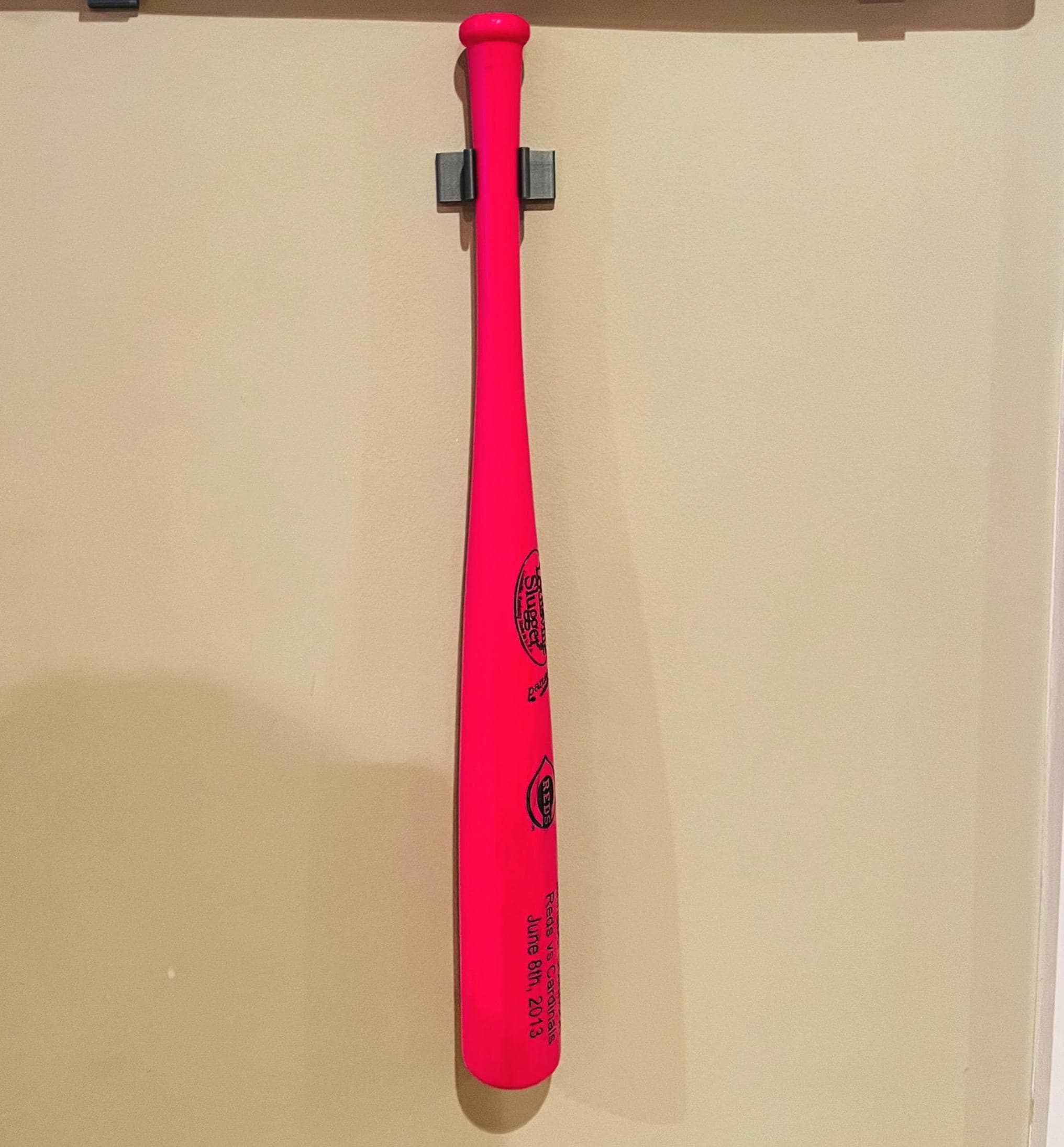 Souvenir Mini Bat Holder Vertical Rack Mount - Etsy