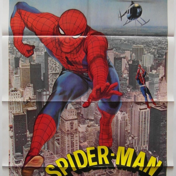 Original Spiderman Poster - Etsy