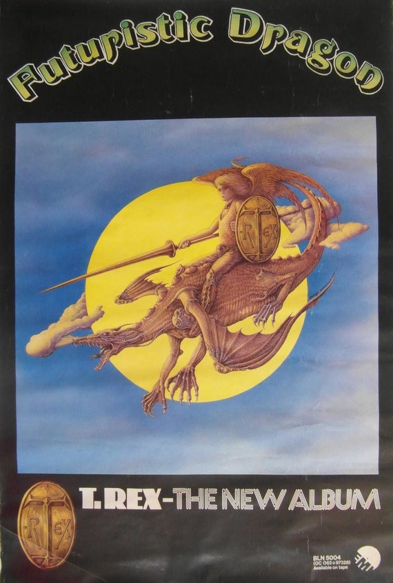 Original 1976 T. Rex Promotional Poster for the Album | Etsy