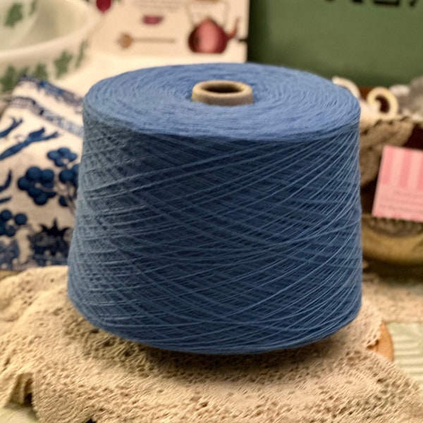 Vintage Wool Yarn Cone - Etsy