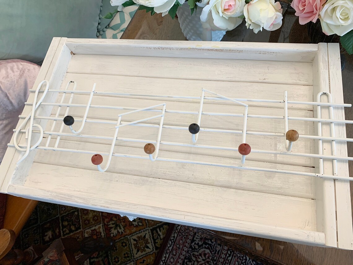 Music Notes Wall Rack Retro Hanger Coat Hanger Hat Rack - Etsy