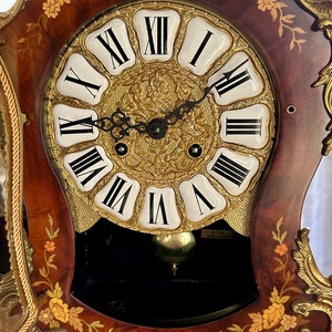 Le Ore Italian Table Pendulum Clock With 8 Day Mechanical Chime ...