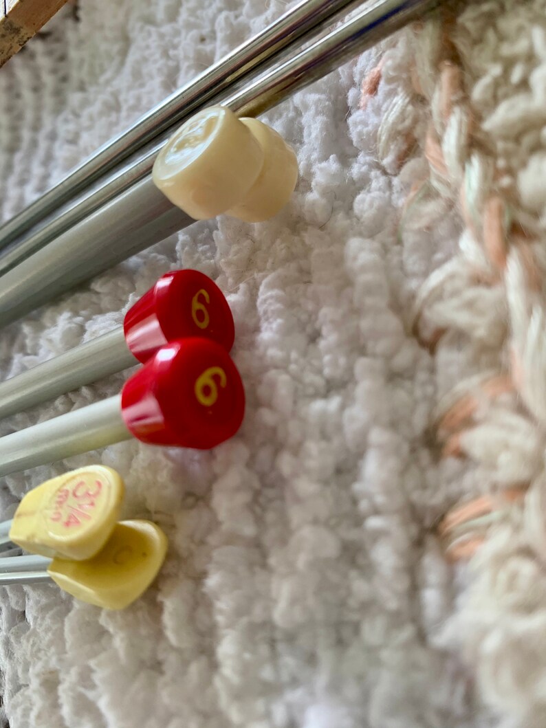 Vintage Knitting Needles Bundle of 4 Pairs Needles for - Etsy