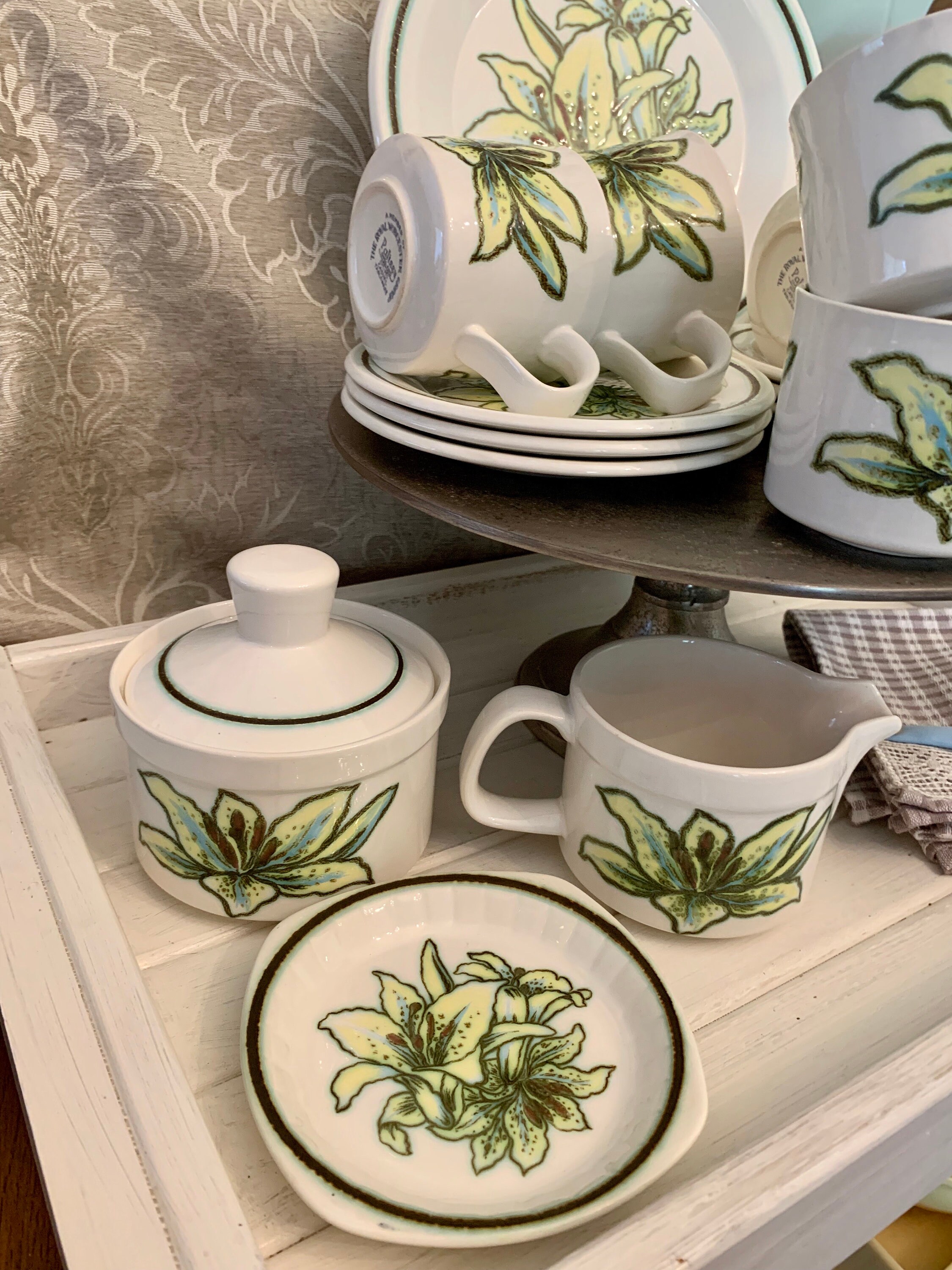 Palissy Part Set Orchid Tea Set Made by Royal Worcester - Etsy