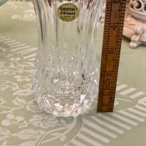 Cristal D'arques Vases - Collectable Lead Crystal Glass - Choice of 3 ...