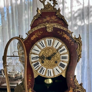 Le Ore Italian Table Pendulum Clock With 8 Day Mechanical Chime ...