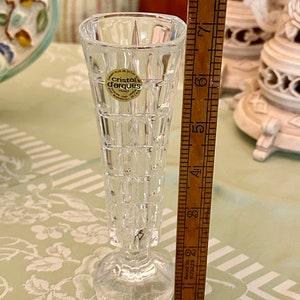 Cristal D'arques Vases - Collectable Lead Crystal Glass - Choice of 3 ...