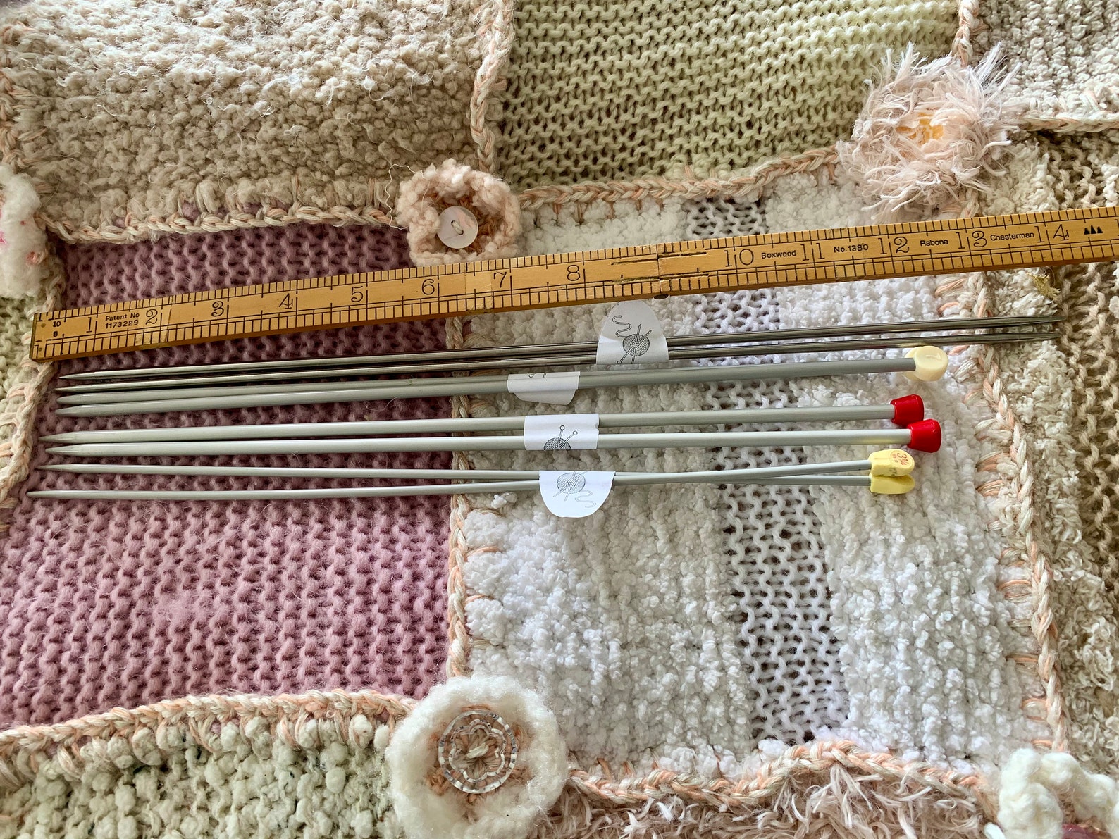 Vintage Knitting Needles Bundle of 4 Pairs Needles for - Etsy