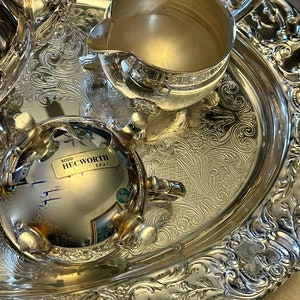 Rodd Silver Tea Service - Hecworth Pattern - Like NEW !!! - Un Used ...