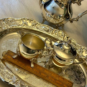 Rodd Silver Tea Service - Hecworth Pattern - Like NEW !!! - Un Used ...