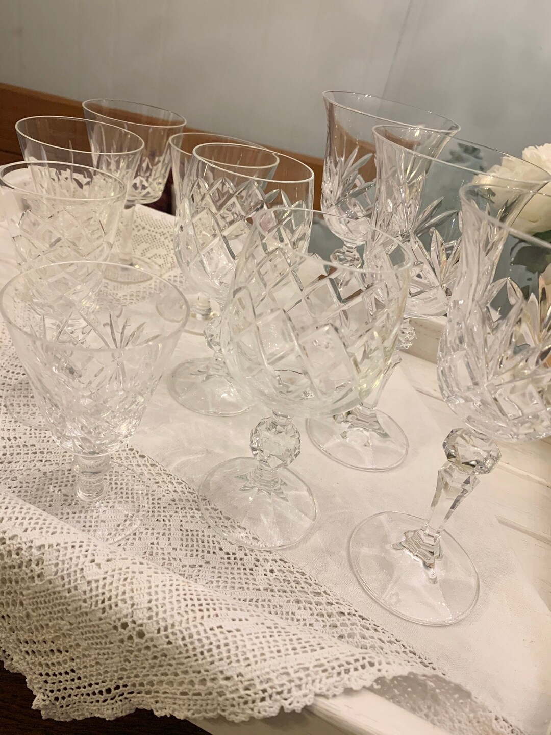 Crystal Glasses - Replacements - You Choose - Fine Quality Crystal ...