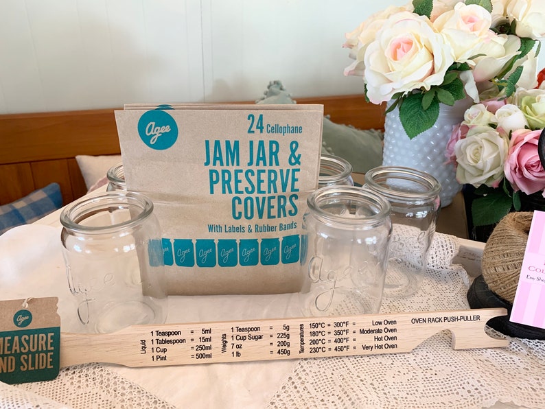 Jam Covers Agee New Zealand Designed Range Preserve Covers - Etsy