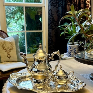 Rodd Silver Tea Service - Hecworth Pattern - Like NEW !!! - Un Used ...