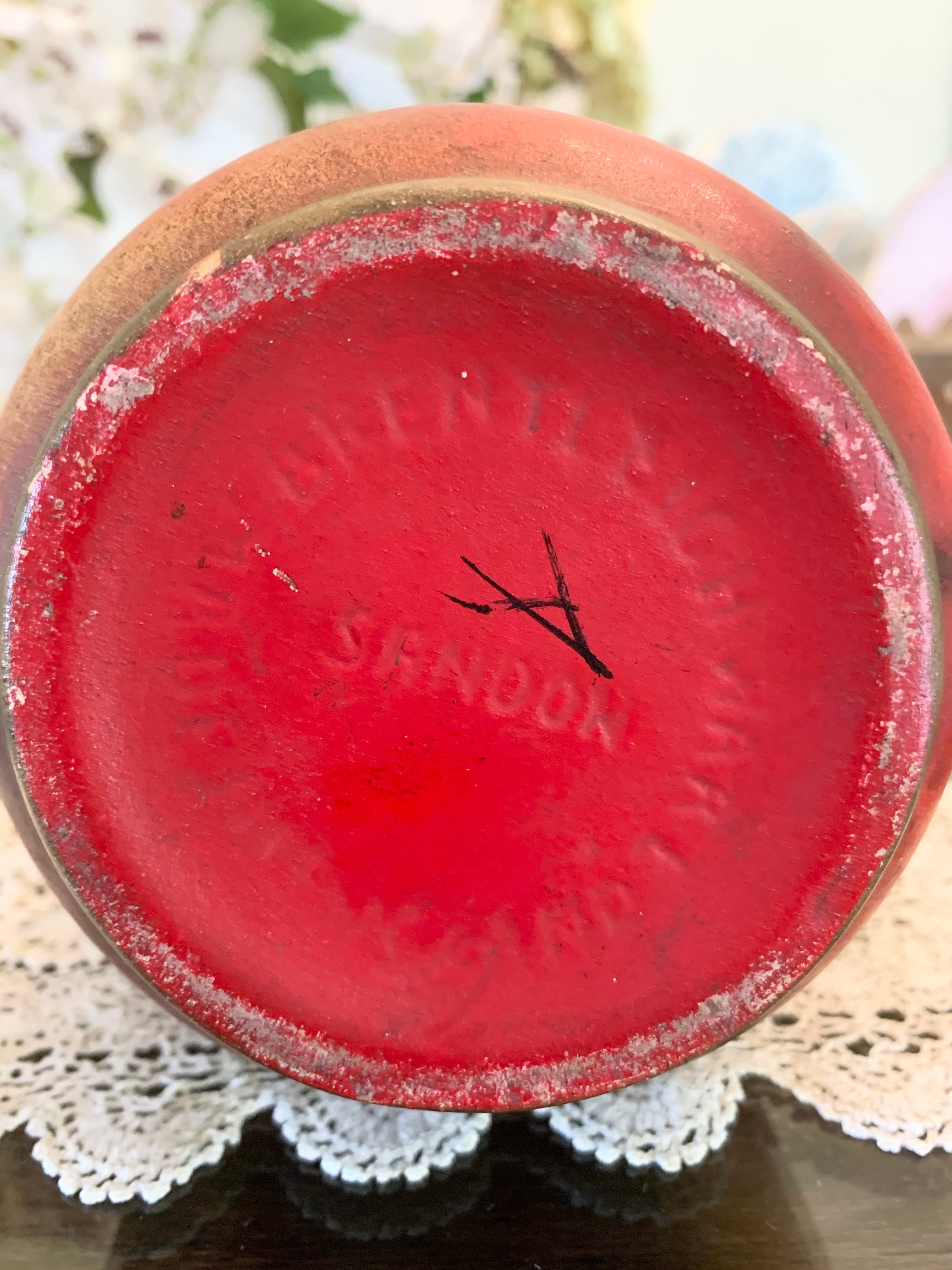 Brentleigh ware Hand Painted Vase Made in England | Etsy