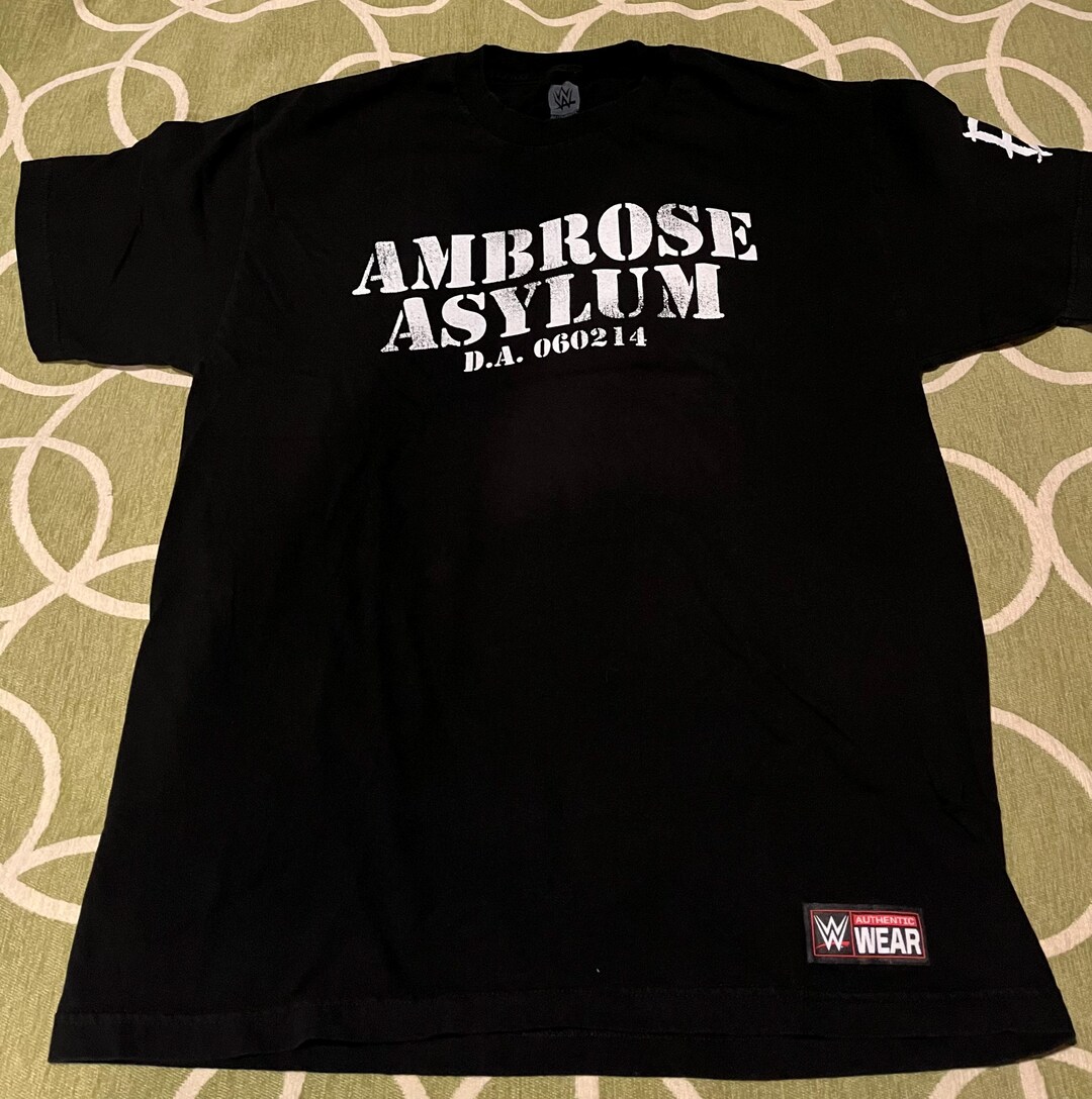 Authentic Men’s WWE Dean Ambrose T-shirt Size L - Etsy