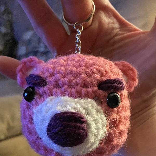 Lotso Bear Keychain - Etsy